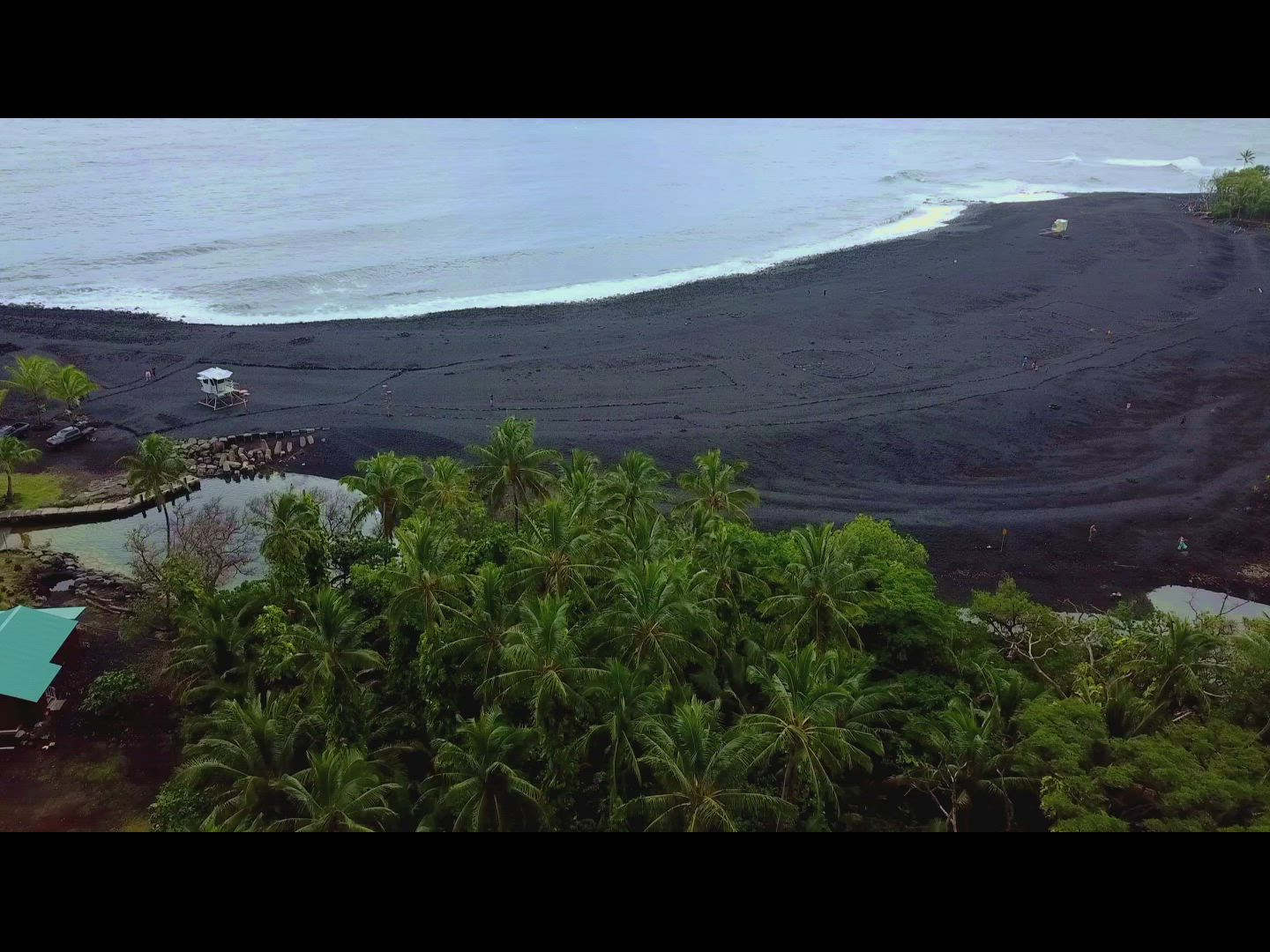 Pohoiki Beach Overflight Clip From Feb 13, 2021