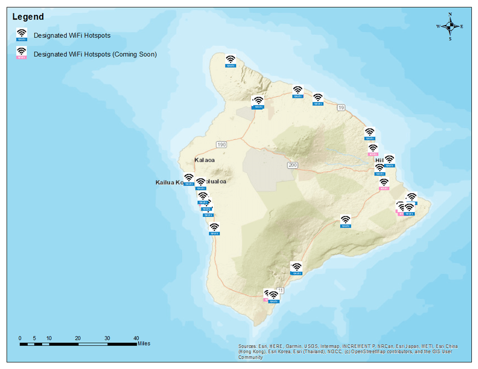 Free Wi-Fi Coming to 7 Hawaii County Parks